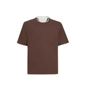Brunello Cucinelli T-shirts & Vests T-shirts - Brown