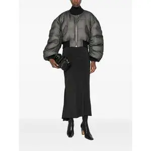 Rick Owens Grey Jackets Cropped Jackets