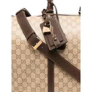 Gucci Neutrals Luggage & Holdalls