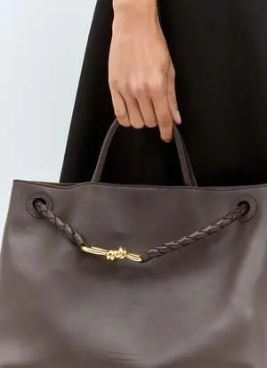 Bottega Veneta Medium Andiamo Handbag - Brown
