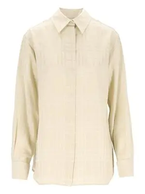 Burberry Dorothea” Silk Shirt - White