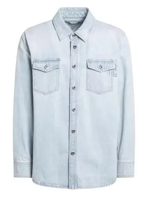Bottega Veneta Extra Bleach Wash Denim Shirt