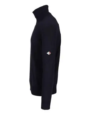 Bottega Veneta Navy Wool Turtleneck Sweater