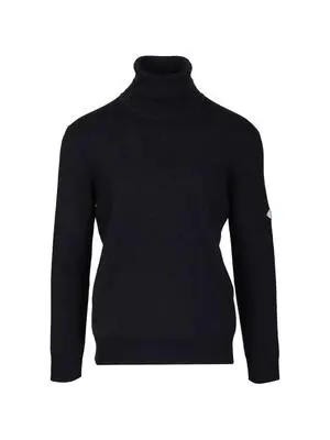 Bottega Veneta Navy Wool Turtleneck Sweater