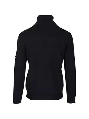 Bottega Veneta Navy Wool Turtleneck Sweater