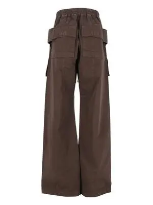 Rick Owens Cotton Twill Cargo Pants