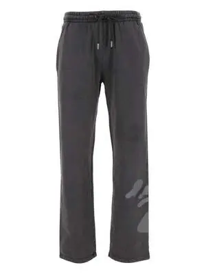 Off-White Swimming Face Sweatpants - Black