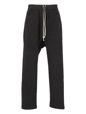 Rick Owens Sweatpants With Drawstring - Black