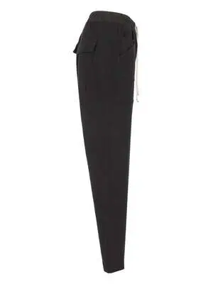 Rick Owens Sweatpants With Drawstring - Black