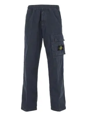 Stone Island Utility Cargo Trousers - Blue