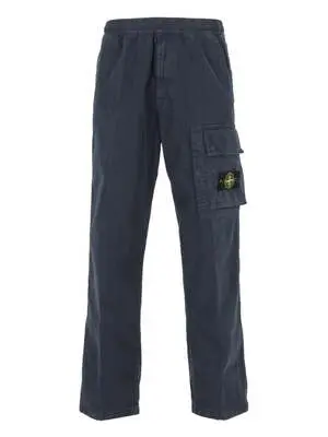 Stone Island Utility Cargo Trousers - Blue