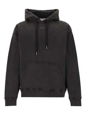 Off-White Swimming Face Hoodie - Black