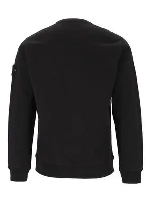 Stone Island Organic Cotton Crewneck Sweatshirt