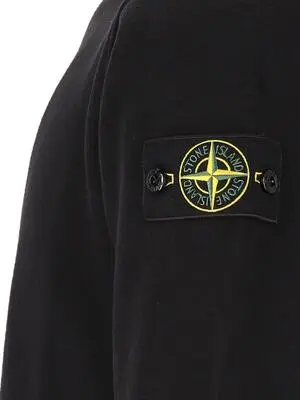 Stone Island Organic Cotton Crewneck Sweatshirt