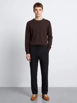 Dries Van Noten Penny Straight Pants - Black