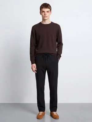 Dries Van Noten Penny Straight Pants - Black