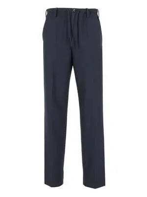 Dries Van Noten Penny Straight Pants - Blue
