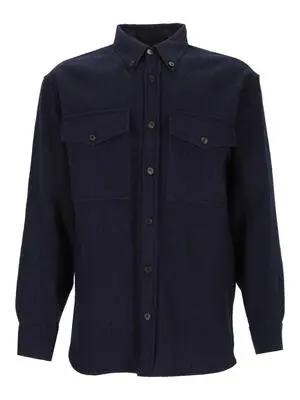Dries Van Noten Wool Shirt Jacket