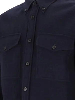 Dries Van Noten Wool Shirt Jacket