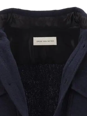 Dries Van Noten Wool Shirt Jacket