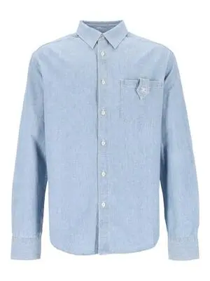 Celine Shirt With Pocket - Blue