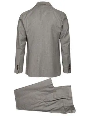 Tagliatore Montecarlo Double-breasted Suit - Gray