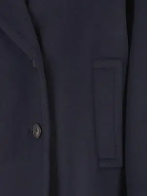 Max Mara Double-breasted Double Wool Pea Coat