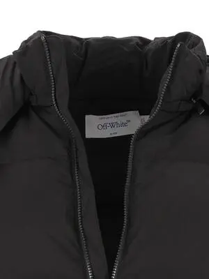 Off-White Down Jacket With Hood