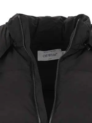 Off-White Down Jacket With Hood