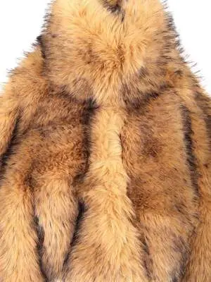 ROTATE BY BIRGER CHRISTENSEN Short Fur Jacket - Cream