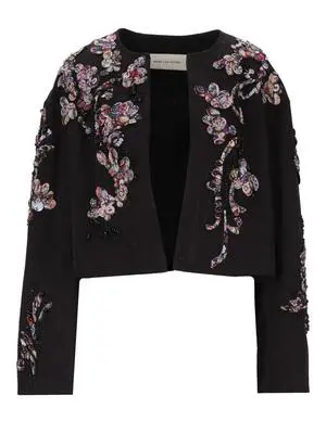 Dries Van Noten Vonda Short Jacket With Embroidery