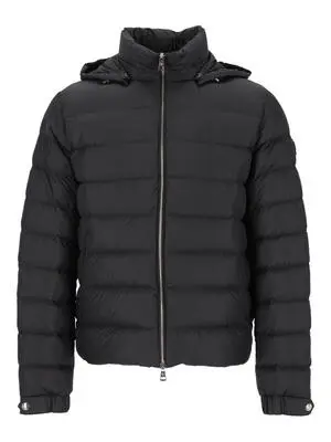 Moncler Arneb Short Down Jacket With Hood - Black