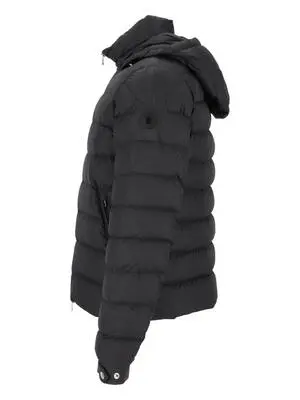 Moncler Arneb Short Down Jacket With Hood - Black