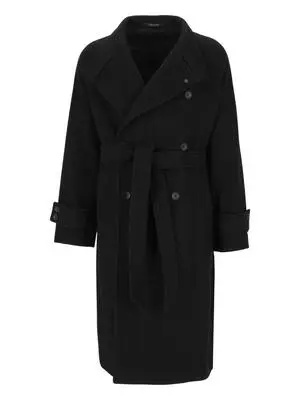Tagliatore Heron Coat - Black