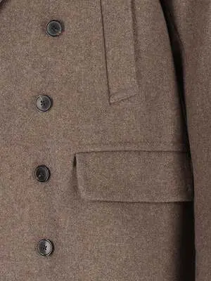 Dries Van Noten Oversized Double-breasted Wool Coat