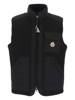 Moncler Lenevra Down Padded Vest - Black