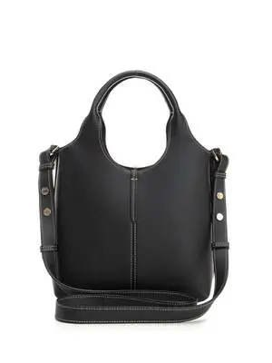 TOD'S Mini Shopping Tote Bag - Black