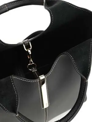 TOD'S Mini Shopping Tote Bag - Black