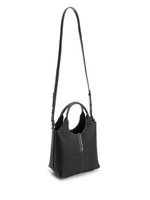 TOD'S Mini Shopping Tote Bag - Black