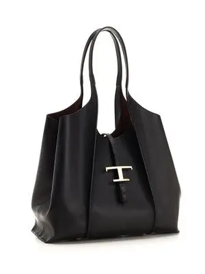 TOD'S T Timeless Medium Shopping Bag