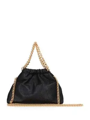 Stella McCartney Falabella Mini Drawstring Bag - Black