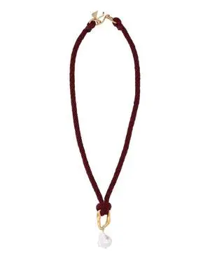 FORTE_FORTE Necklace With Pearl Pendant - Multicolor