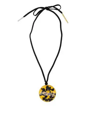 Dries Van Noten Necklace With Pendant - Yellow