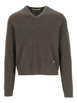 Acne Studios Merino Wool Sweater - Gray