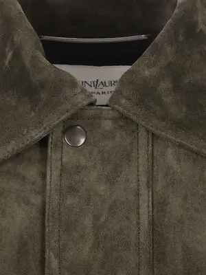 Saint Laurent Vintage Split Leather Bomber Jacket