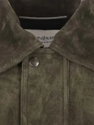 Saint Laurent Vintage Split Leather Bomber Jacket