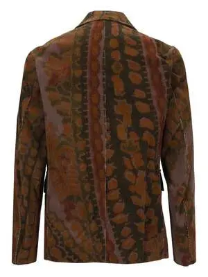 Dries Van Noten Braxton Paisley Print Jacket