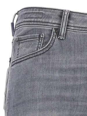 JACOB COHЁN Super Slim Fit Nick Jeans - Gray