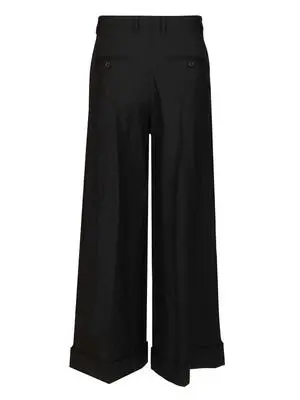 Celine Wool Gabardine Dock Trousers
