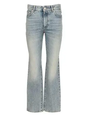 Alexander McQueen Straight-leg Jeans - Blue